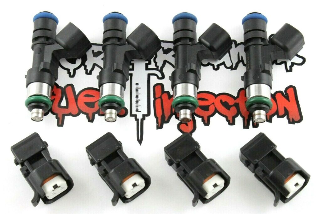 NEW 1000cc BOSCH EV14 Fuel Injectors Fits EVO X 4B11T using Radium fuel ...