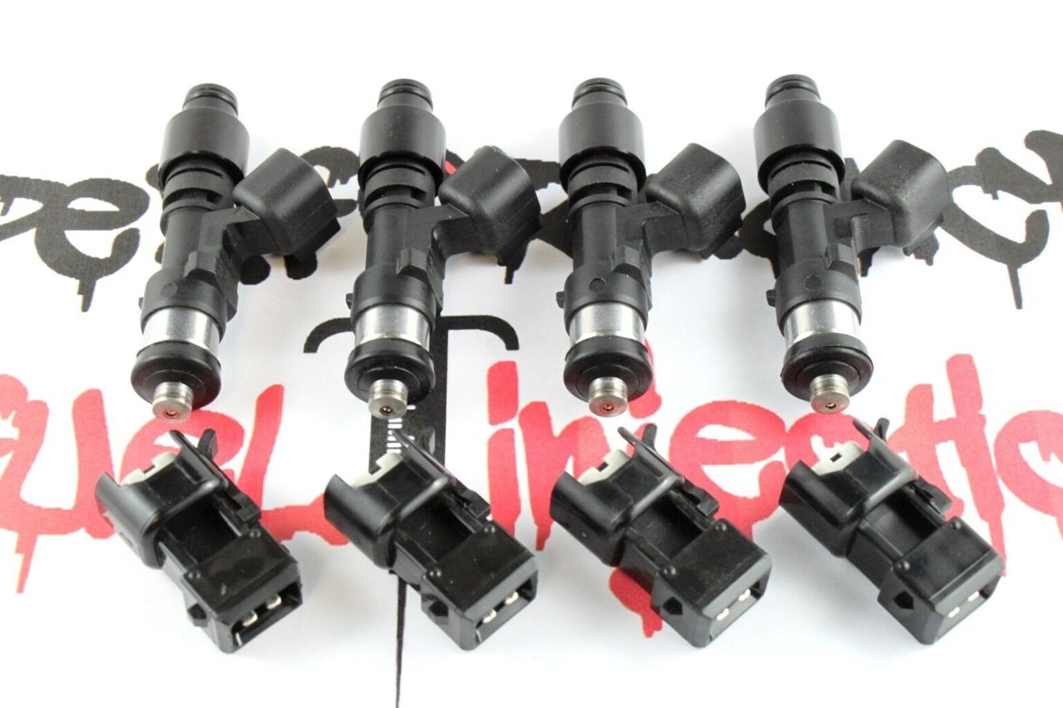 4- 1000cc BOSCH Fuel injectors 4G63 DSM Mitsubishi EVO 1-9 Eclipse ...