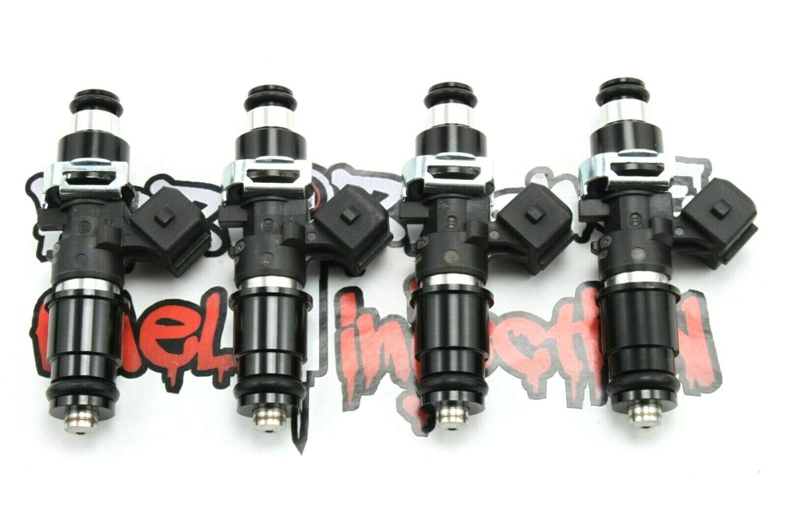 4- 1200cc BOSCH Fuel injectors 4G63 DSM Mitsubishi EVO 1-9 Eclipse ...