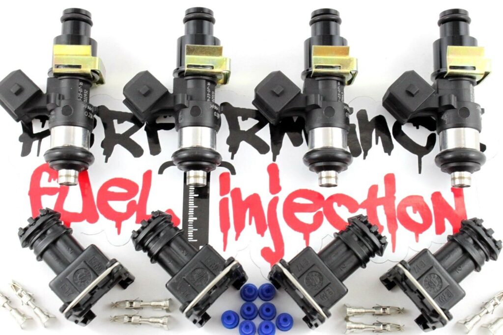 (4) NEW 1500cc BOSCH EV14 Fuel Injectors 2007-2015+ Subaru WRX STi EJ25 ...