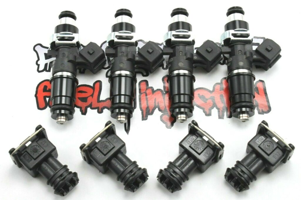4 NEW 1200cc BOSCH Fuel injectors Toyota 4EFTE 4AGE 4AFE Starlet ...