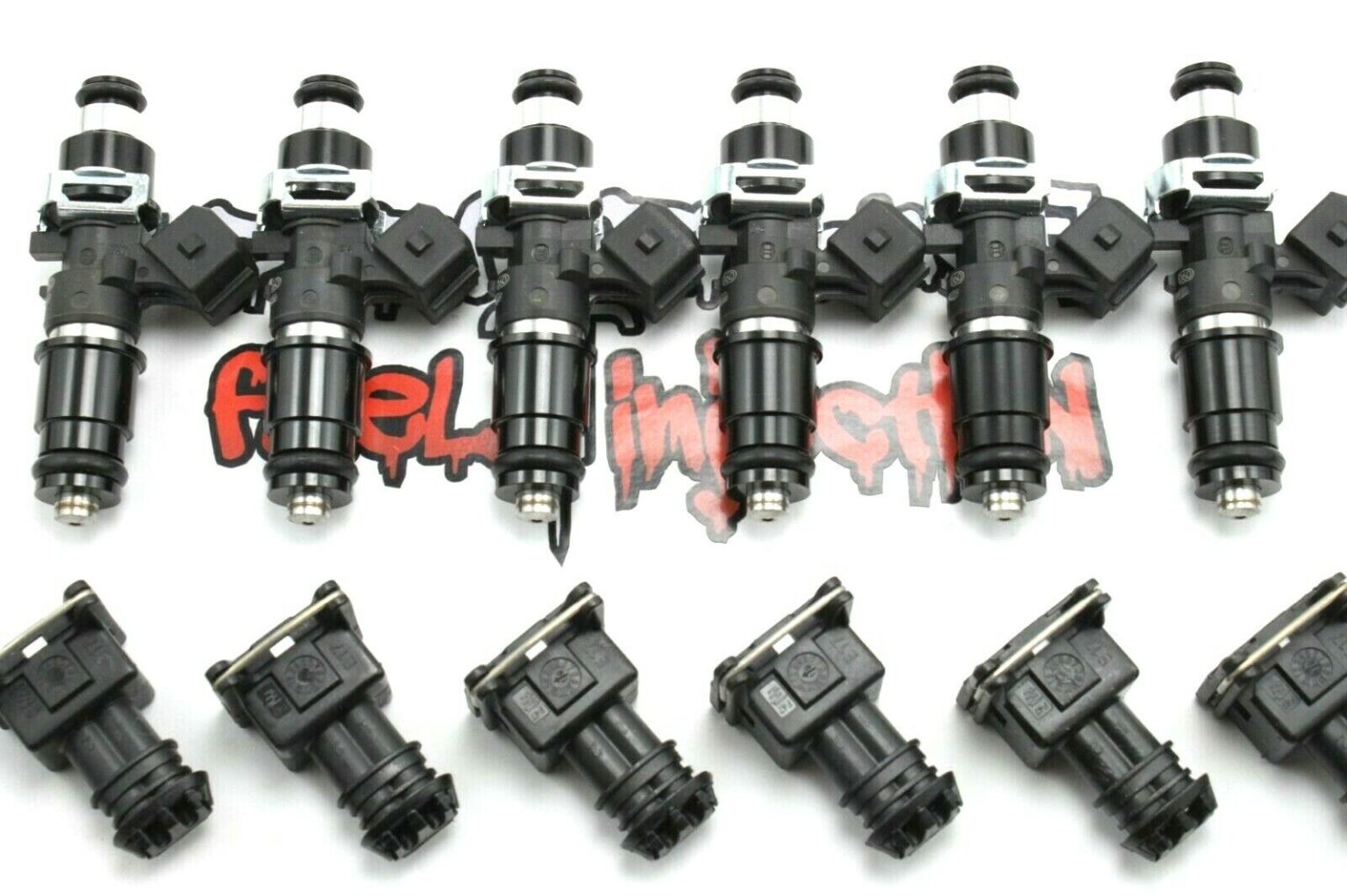 6 - 1200cc BOSCH EV14 Fuel Injectors Toyota 1JZGTE 2JZGE 7MGTE Supra ...