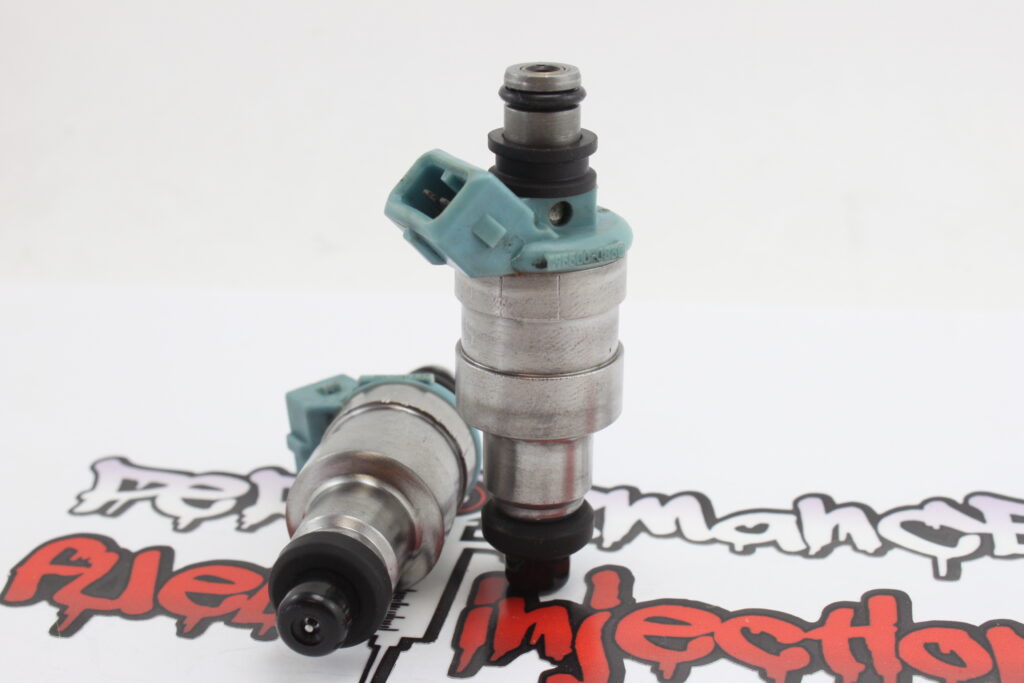 2 x Denso 720cc fuel injectors Mazda RX-7 RX7 Turbo Pn. 195500-0830 ...