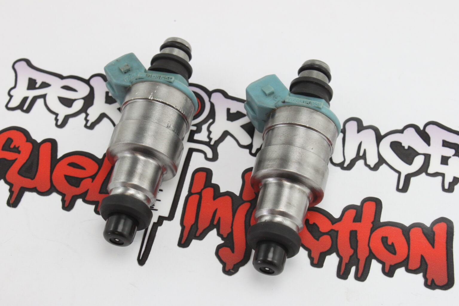 2 x Denso 720cc fuel injectors Mazda RX-7 RX7 Turbo Pn. 195500-0830 ...