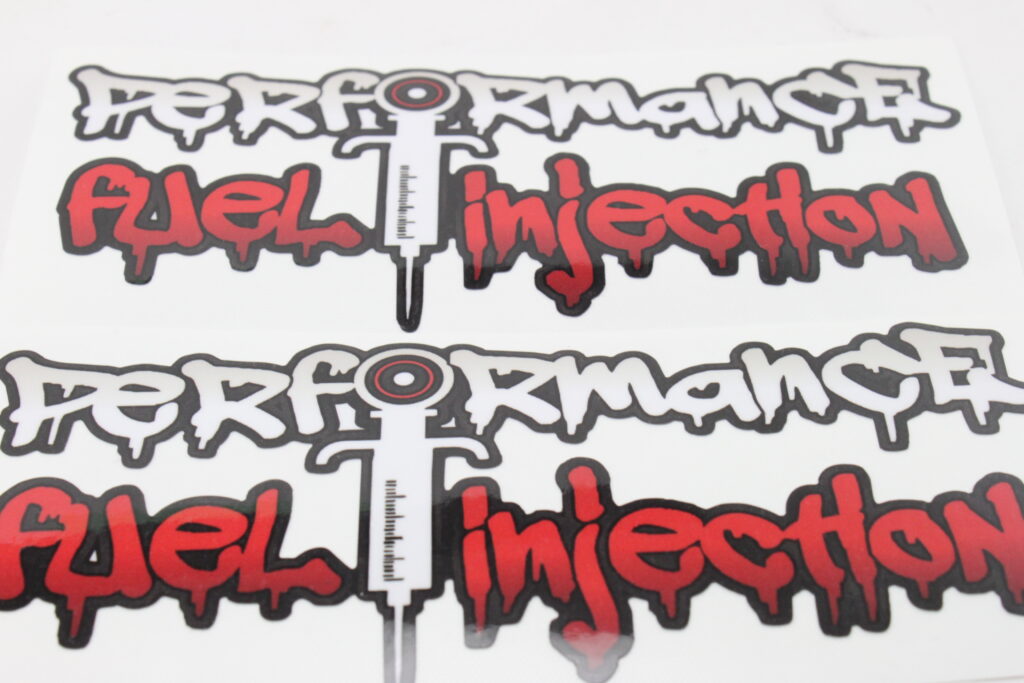 PFi Performance Fuel Injection Stickers