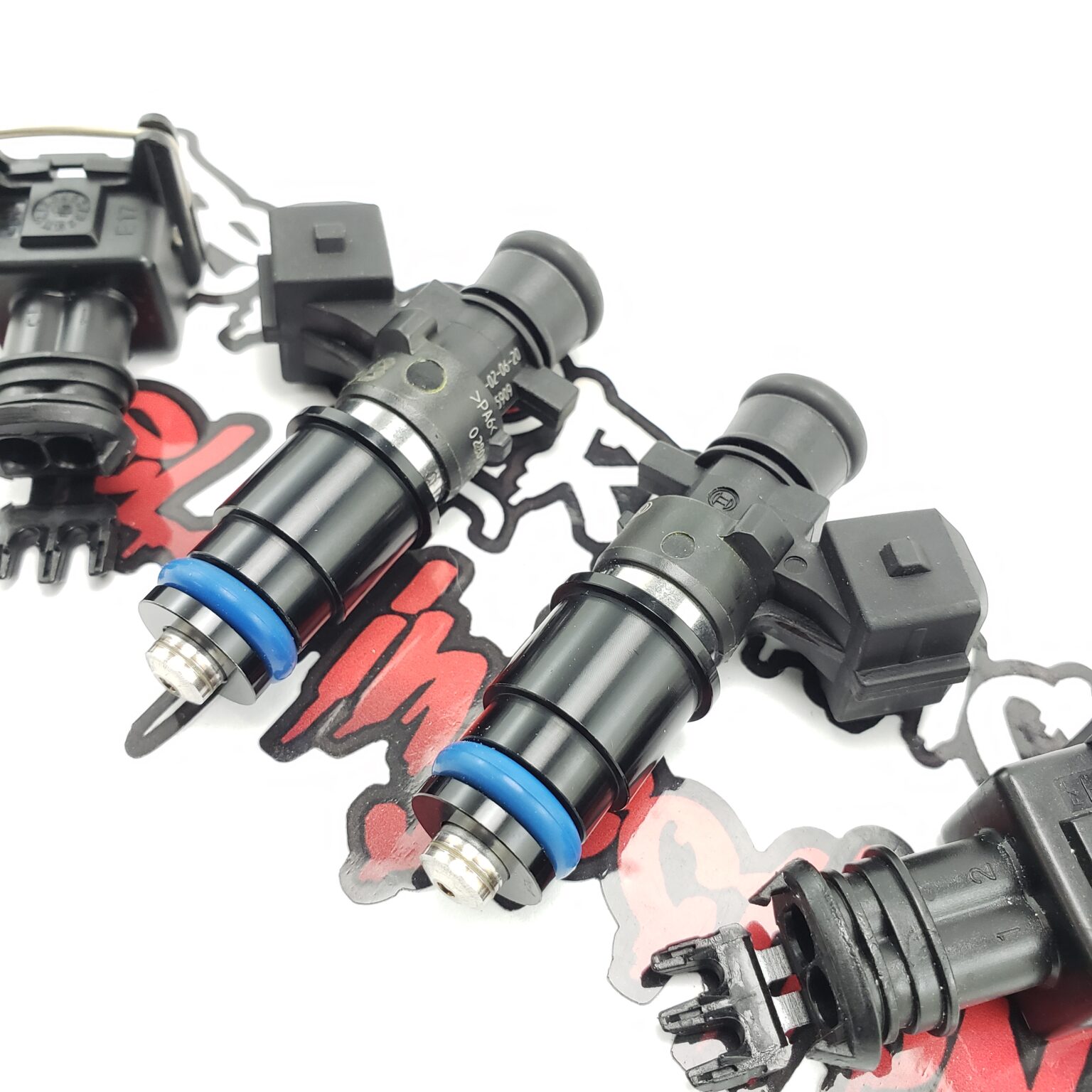 1100cc BOSCH Fuel Injectors Fits 92+ Mazda RX7 FD w/ CJM SECONDARY Fuel ...