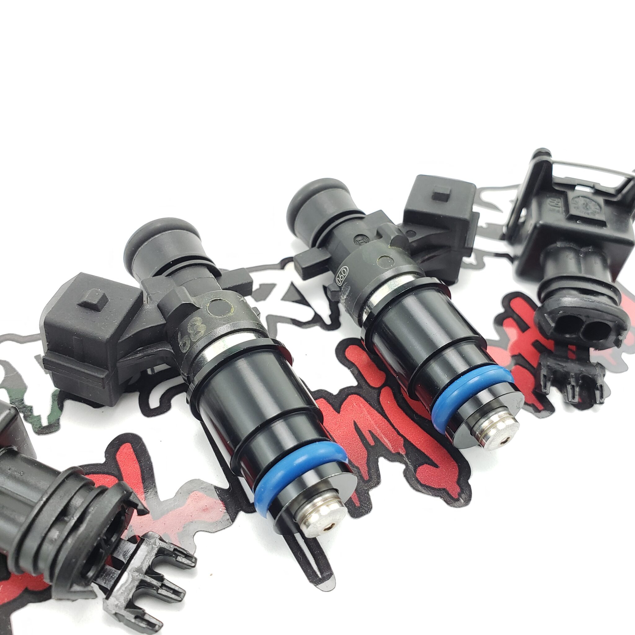 1300cc BOSCH Fuel Injectors Fits 92+ Mazda RX7 13B-REW w/ Full Function ...