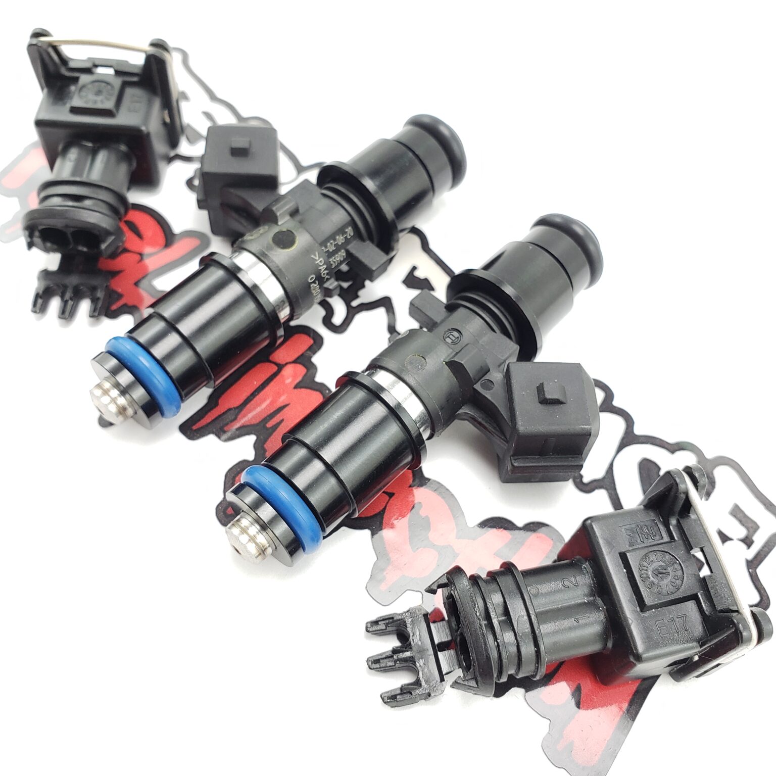 1100cc BOSCH Fuel Injectors Fits 92+ Mazda RX7 13B-REW w/ Radium ...