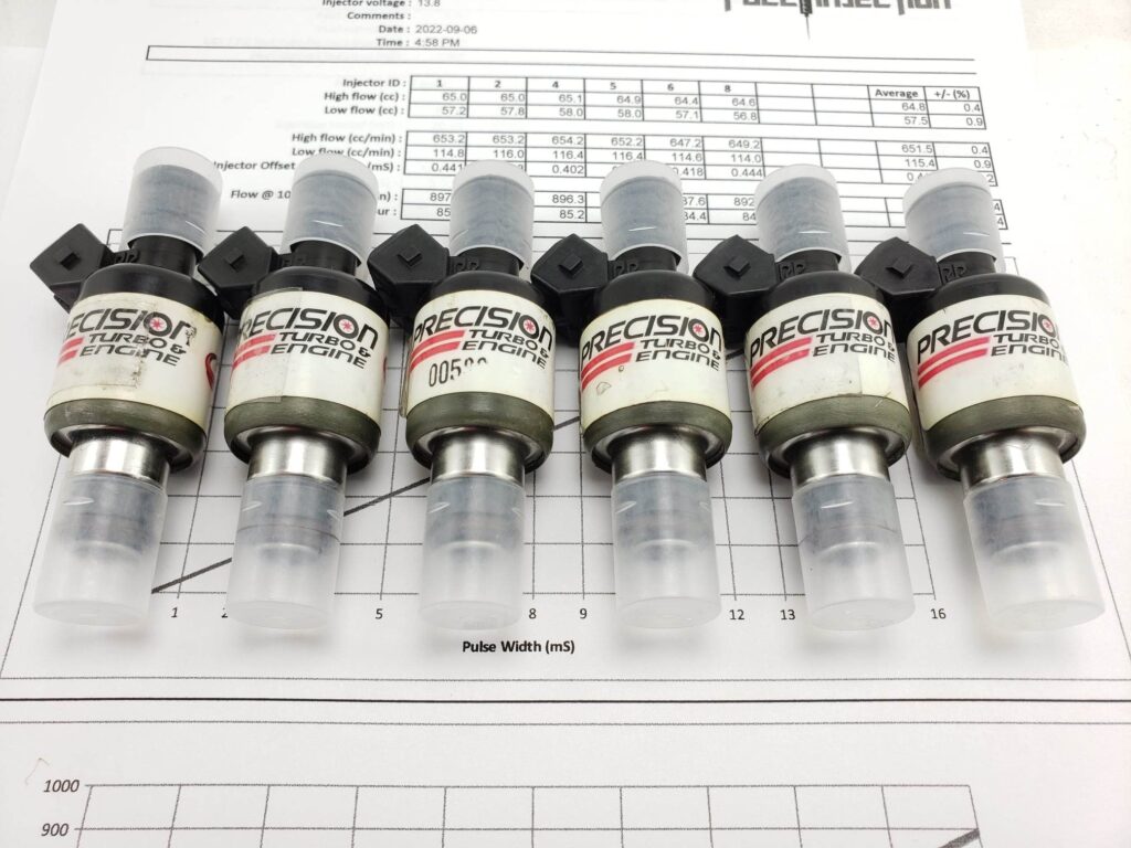 880cc Precision Turbo fuel injectors Nissan RB26DETT / 6G72